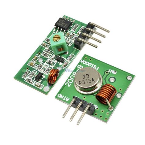 MÓdulo Rf 315 Mhz Transmisor Y Receptor Sai Sac Mecatronica