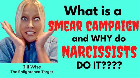 What is a SMEAR CAMPAIGN and WHY do NARCISSISTS do it? - YouTube