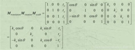 Unity Shader入门精要之变换矩阵unity怎么将组合变换改成复合矩阵代码 Csdn博客