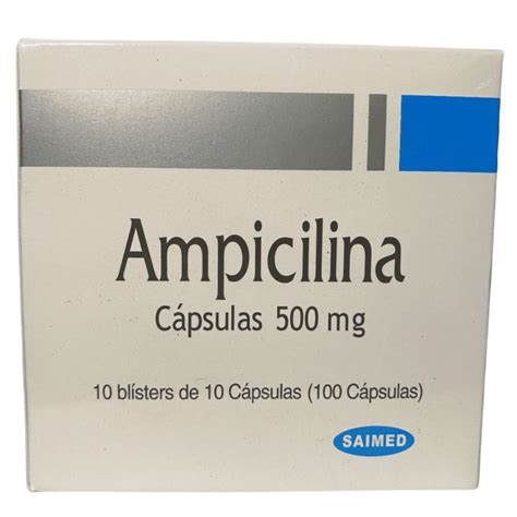 Ampicillin 500mg X 100 Capsules El Salvador Express Shop