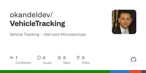 GitHub Okandeldev VehicleTracking Vehicle Tracking Net Core Microservices