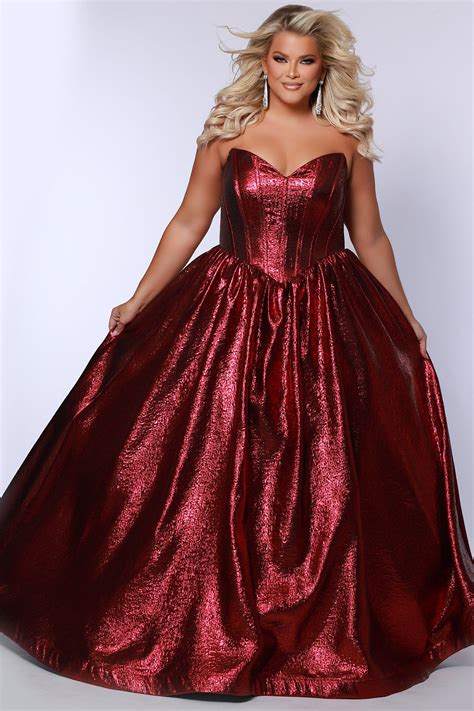 Plus Size Eye Catching Red Formal Gowns And Dresses Sydneys Closet