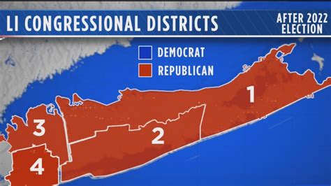 Long Island District Map
