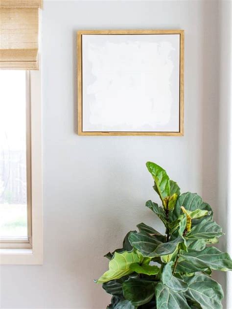 How To Make A Canvas Floating Frame Story Inspiration For Moms