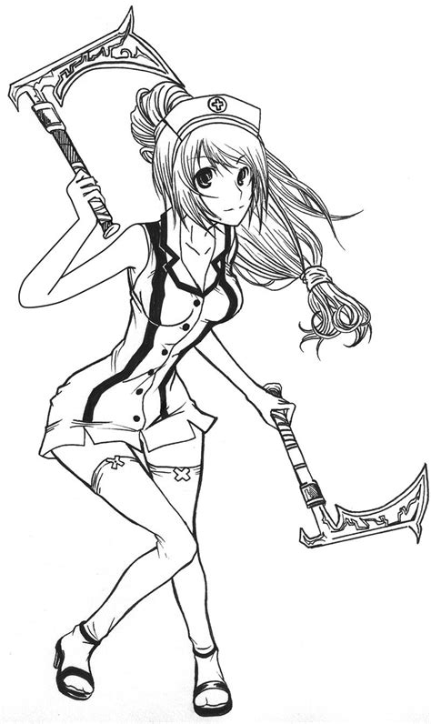 League Of Legends Nurse Akali By Zelphie00 On Deviantart