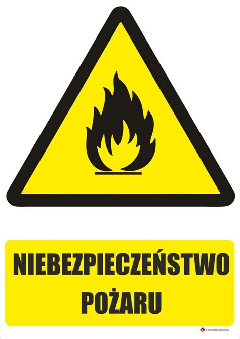 STREFA ZAGROŻENIA WYBUCHEM Tablica BHP