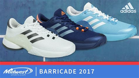 adidas Barricade 2017 Mens Shoe - YouTube