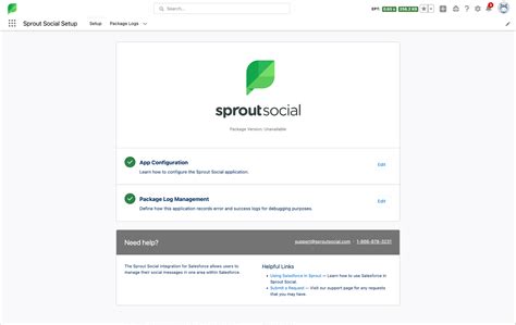 how do i get started with sprout s salesforce service cloud integration