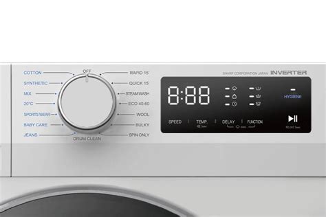 Beli Mesin Cuci Front Loading Sharp Inverter Kg ES FL MWX Cicilan Harga Murah Resmi