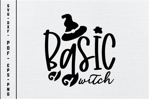 Basic Witch Svg Graphic By Design Story · Creative Fabrica