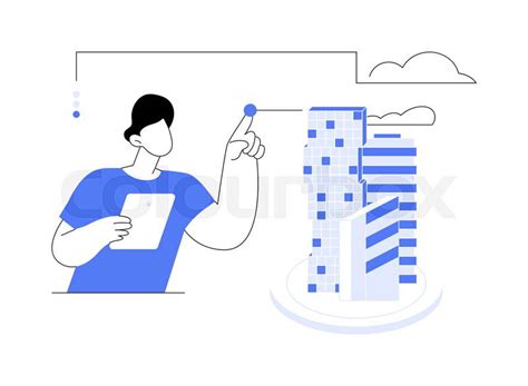 Interactive Design Visualization Abstract Concept Vector Ill Colourbox