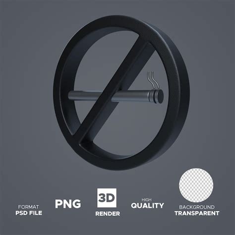 Une Roue Noire Avec Un Panneau Dinterdiction De Fumer Au Milieu Psd