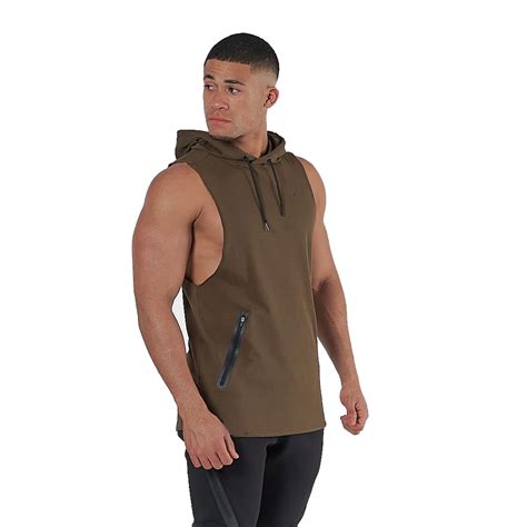 Wholesale Gym Fitness Workout Sportswear Sleeveless Mens Hoodies Buy