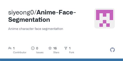 Github Siyeong Anime Face Segmentation Anime Character Face
