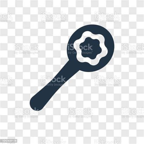 撥浪鼓玩具向量圖示隔離在透明背景 撥浪鼓玩具透明度標誌設計向量圖形及更多可愛圖片 可愛 商標 圖示 Istock
