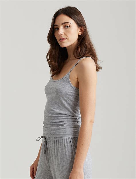 Modal Camisole And Shelf Bra Papinelle Sleepwear Us