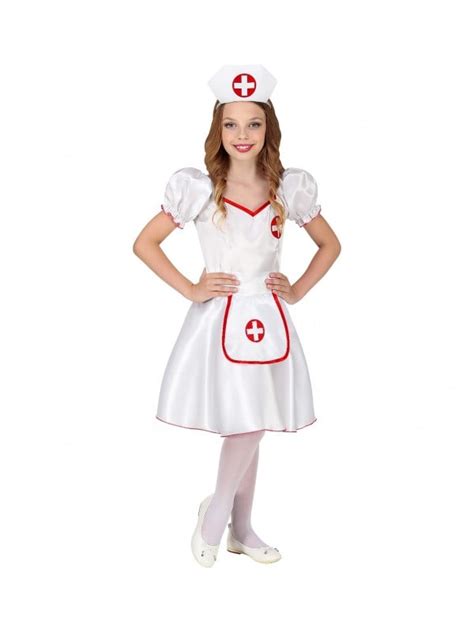 Déguisement Infirmière Fille Robe Et Coiffe