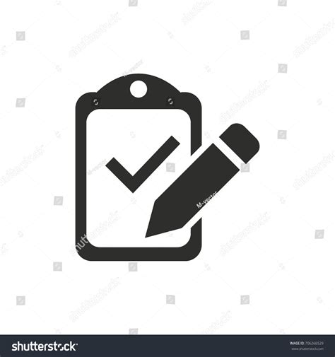 Application Form Vector Icon Black Illustration Stock Vector Royalty Free Shutterstock