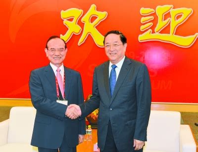 俞正声会见出席第五届海峡论坛两岸各界人士 视频中国