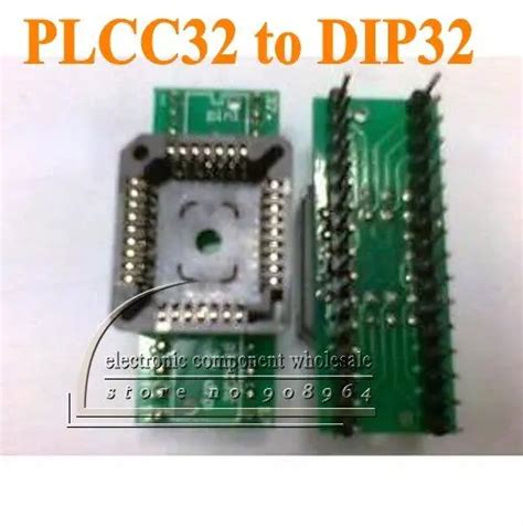 Wholesale 10pcslot Plcc32 To Dip32 Programmer Ic Adapter Socket