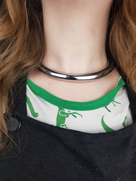 Dotty Collar Collection The Rear Opening Ring Collar 12mm Thick