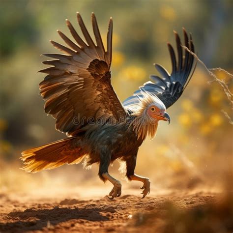 Flight Of Origins Archaeopteryx Unveiling Primordial Wings Stock