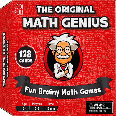 Buy Joifuli The Original Math Genius Card Game Stem Educational Math
