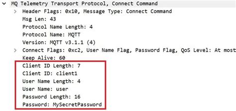 通过用户名密码认证保障 Mqtt 接入安全