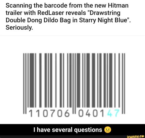 Hitman Movie Barcode