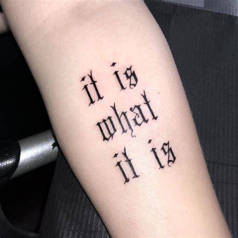 Тату Шрифты Виды и Стили Надписей — 130 Лучших Идей