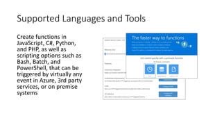 Azure Functions PPT
