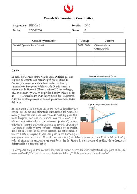 MA466 Sección Grupo 8 Caso 1 1 Caso de Razonamiento Cuantitativo