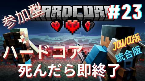 【hardcore】死んだらリセットマイクラハードコアエンドラ討伐 23【マインクラフト】 Youtube