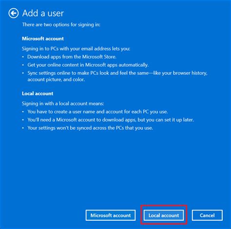 Fix Cannot Create User Account In Windows 11