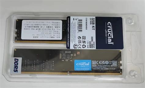 Модуль оперативной памяти Crucial 32GB DDR5 480016 ГБ Crucial 32GB