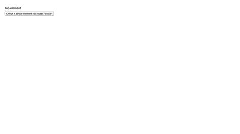 Pure Javascript Hasclass
