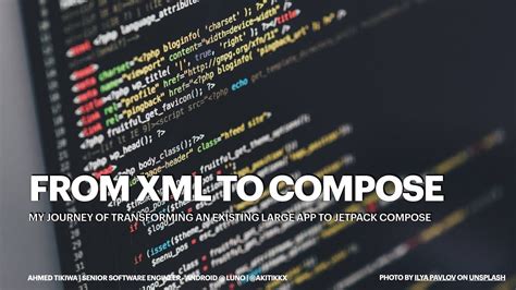 xml to compose my journey of transforming a large app to jetpack