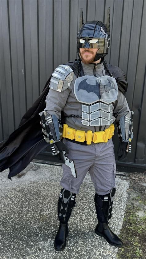 I Finished My Wearable Lego Batman And Robin Costumes Theyre Loosely