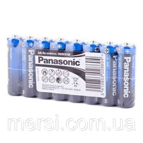 Купить Батарейки: "Panasonic Special" (8 штук), цена 153.66 грн — Prom ...