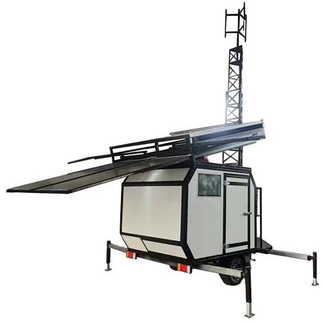 Foot Galvanized Steel Telecommunication Telescoping Tower With