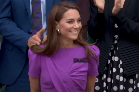 Kate Middleton Seen At Wimbledon With Daughter Charlotte