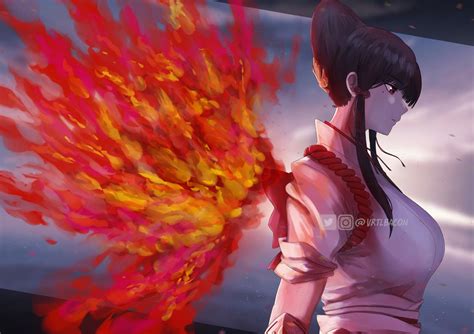 30 Kazumi Mishima Tekken Otdou Fan Art Style Ep1 Aidorer Digital Art
