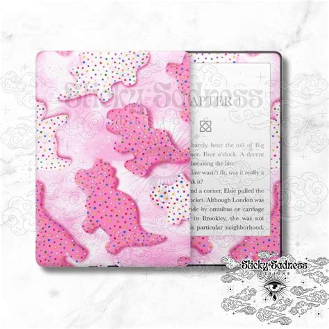 Frosted Cookies Colorful Decal Sticker Skin Cute Vinyl Wrap For Kindle