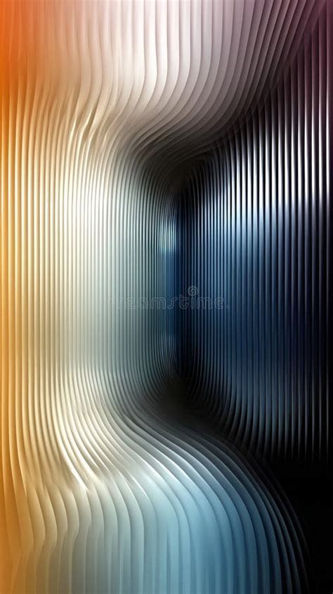 Colorful Abstract Curved Lines With Depth And Texture Stock Image Image Of Wave Flow 374391285