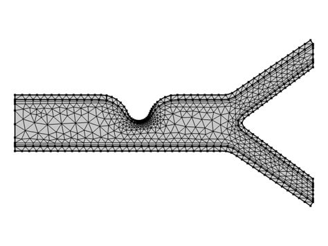 A Schematic Diagram Of The Problem And Coarse Mesh Download Scientific Diagram