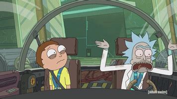 Adult Swim Middle Finger GIF By Rick And Morty