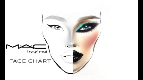 Mac Makeup Face Templates Bios Pics