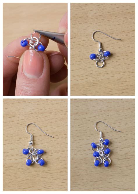 Simple Seed Bead Earrings Tutorial