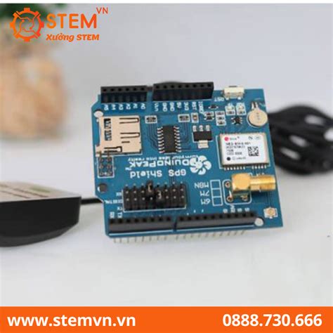 Mạch Arduino Neo 6m Gps Shield