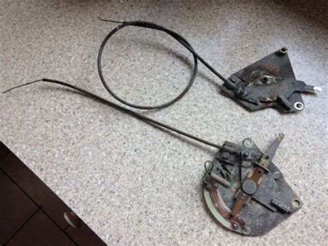 Triumph Spitfire Mk4 1500 Gt6 Mk3 Heater Quadrant Controls Cables £13